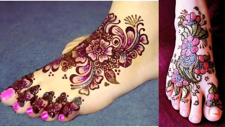 25+ Trendy & Stylish Leg Mehndi Designs For Bridal Perfection