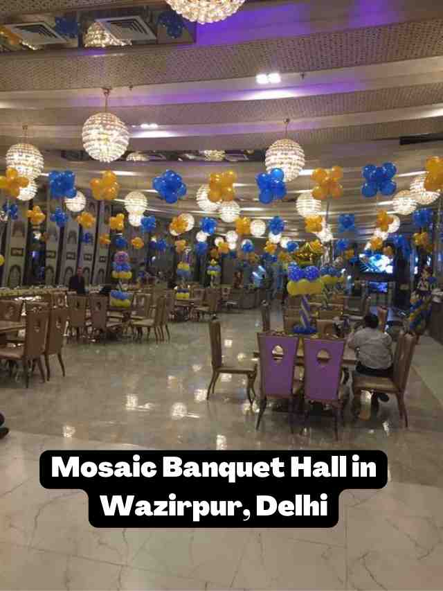 Mosaic Sandoz Banquet Hall in Wazirpur, Delhi, Check Images, Price