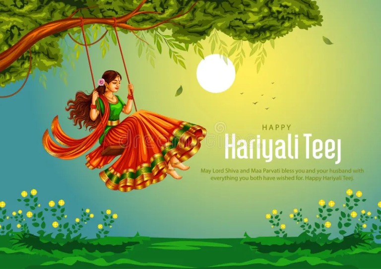 Top 50 Happy Teej Wishes in Hindi & English for Loved Ones
